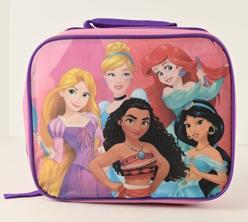 Disney PRINCESS Soft Side Insulated Pink LUNCH BAG Box Tote Girls NEW ...
