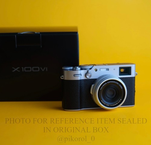 Fujifilm X100VI 40.2 Megapixel Digital Camera Silver 74101209587| eBay
