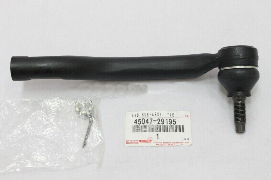 2X OEM Tie Rod End Pair Fit for Toyota Alphard Previa 45046-29195 45047 ...