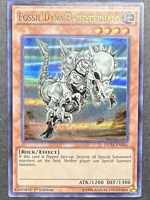 Fossil Dyna Pachycephalo DUSA-EN066 Duelist Saga 1st Edition A124 | eBay