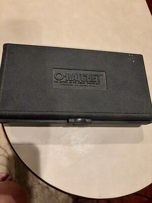 13-pc O-Ratchet set with case missing 1 piece. | eBay