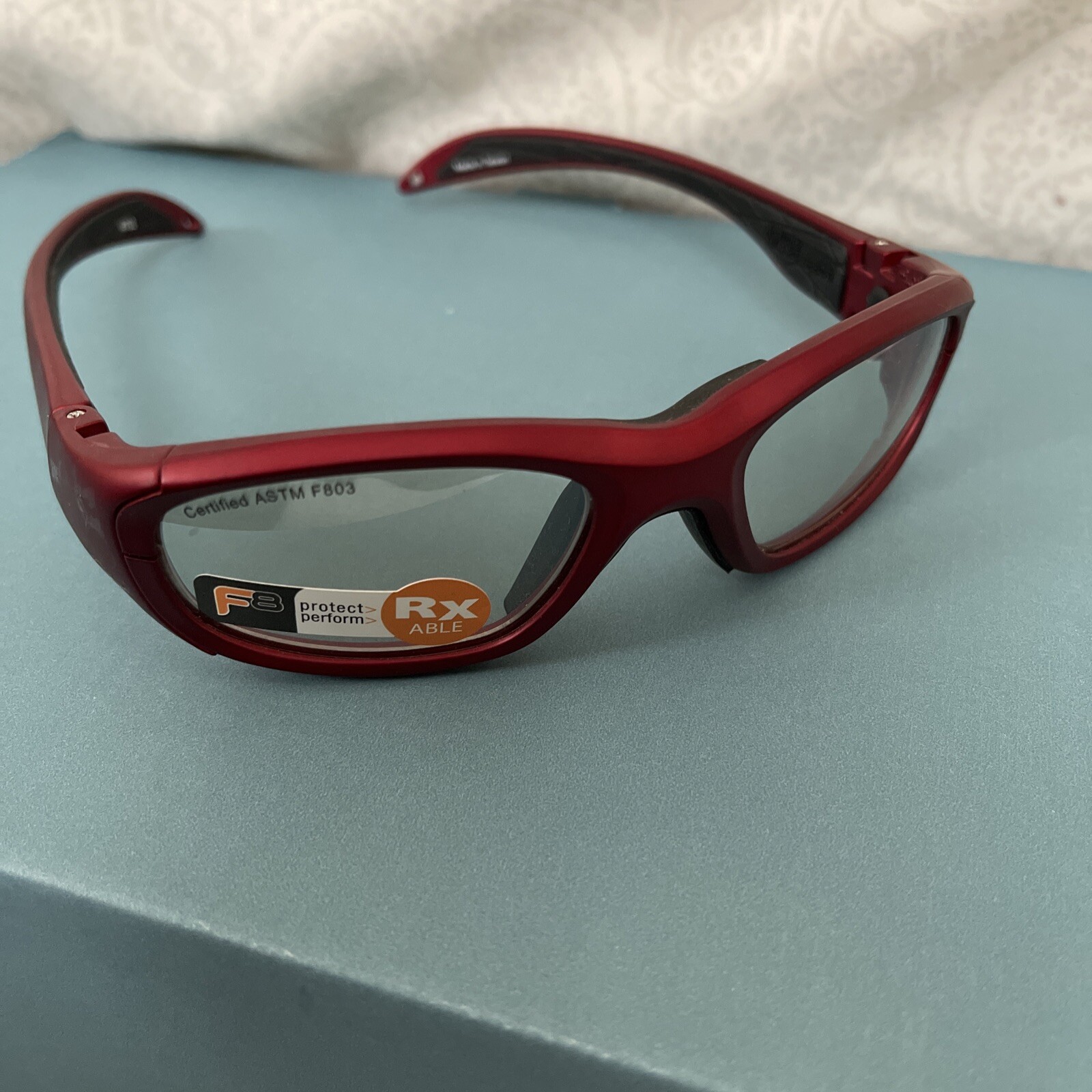 LIBERTY SPORT REC SPECS FRAMES F8 RED BLACK #702 | eBay