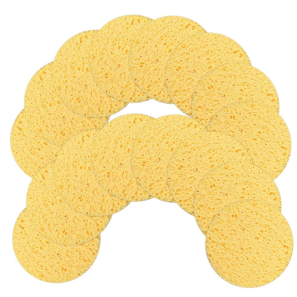 30pcs Facial Sponge For Daily Deep Cleansing - Natural Cosmetic Spa ...
