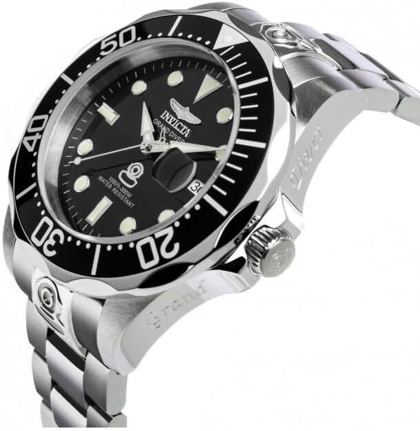 Invicta Watch Pro Diver Automatic 3044 Men's Silver | eBay