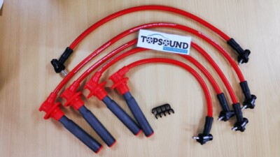 AROSPEED TRIPLE CORE 10.2mm Ignition Wires Toyota Corolla 4AFE AE101 ...
