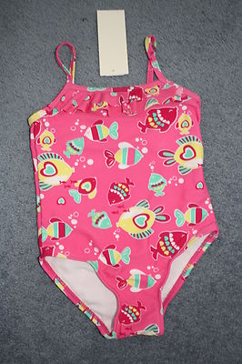 girls swimmers, togs ,swimwear ,bathers, tropical fish design size 2 ...