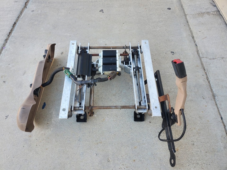 97 98 99 00 01 Ford Explorer Power Seat Track Manual Lumbar Driver LH ...