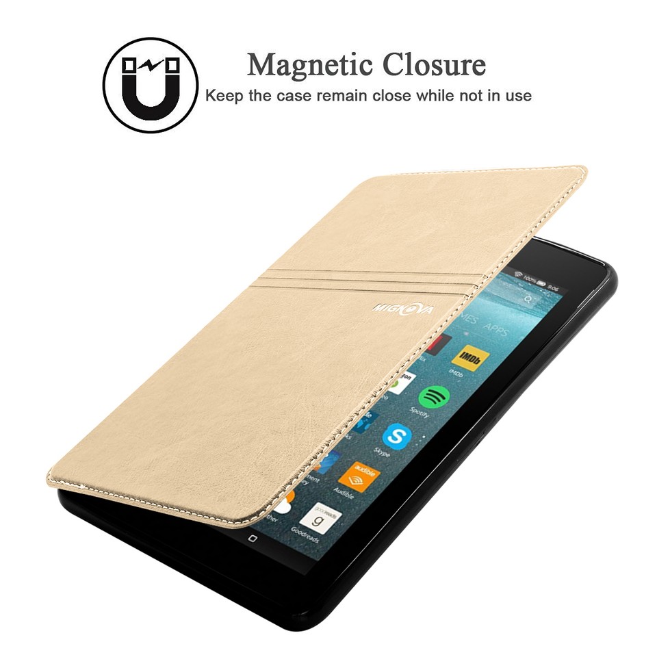 For Amazon Kindle Fire 7"2017 2019 7th 8th Gen Case Folio Magnetic ...