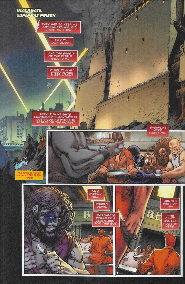 Flash Forward Comic 1 Cover B Variant Lee 2019 Scott Lobdell Booth ...