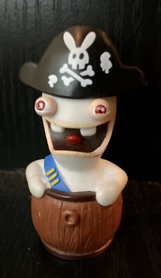 Ubisoft Raving Rabbids Travel In Time 2.5” Figure Pirate | eBay