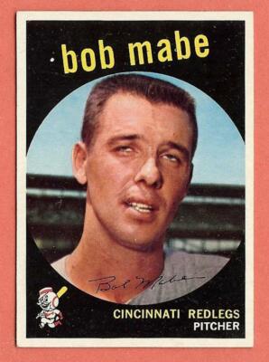 1959 TOPPS BOB MABE #356!! NRMT | eBay