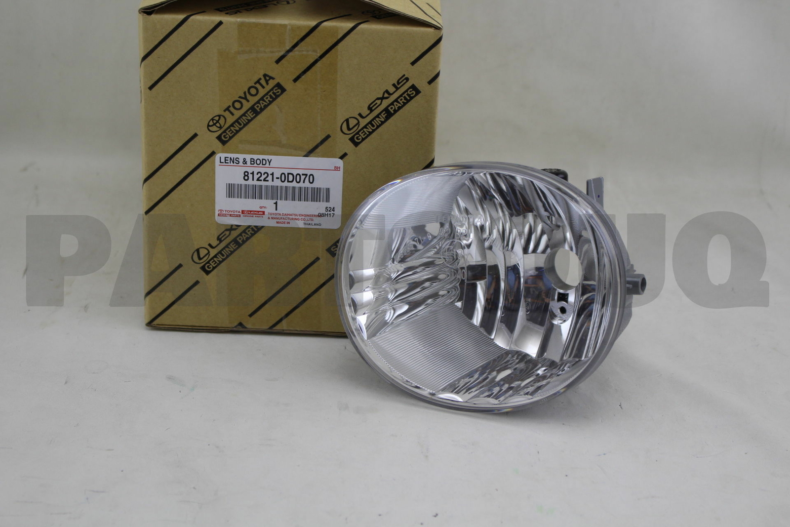 812210D070 Genuine Toyota LAMP UNIT, FOG LAMP, LH 81221-0D070 | eBay