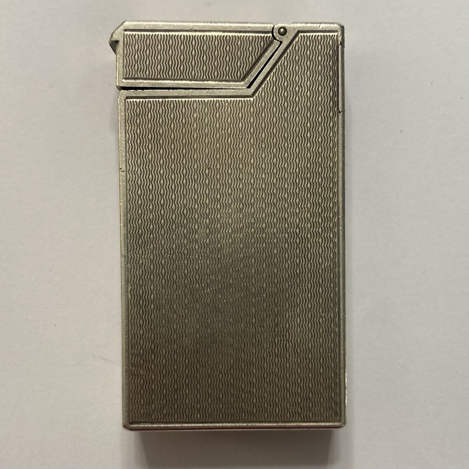 RARE VTG ALFRED DUNHILL BROADBOY MKII MK2 SILVERPLATED LIGHTER 1940s ...