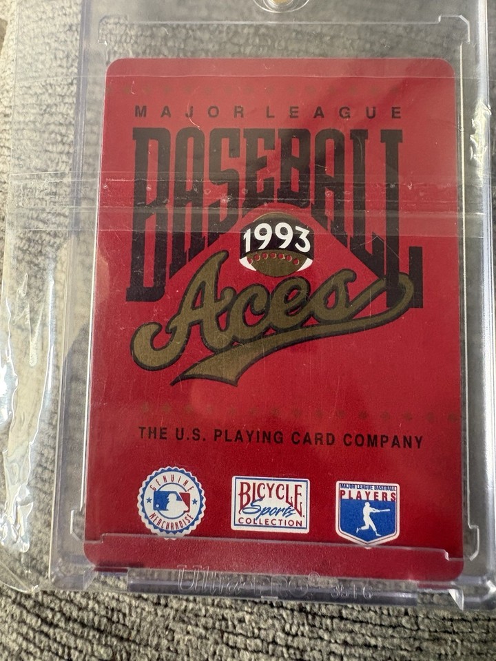 1993 Cal Ripken Jr Bicycle Aces Playing Card Wild Autograph | eBay