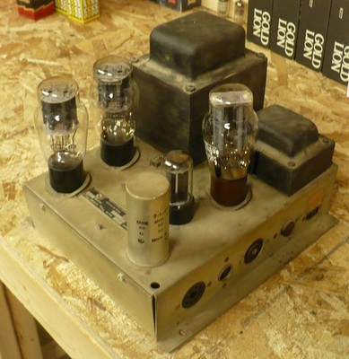 Rare Westinghouse RA-1605 2A3 Mono Block Tube Amplifier Needs Recapped ...
