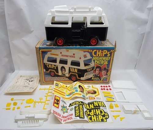 Vintage 1980 Empire Toys CHiPs Highway Patrol Van Unassembled In Box ...
