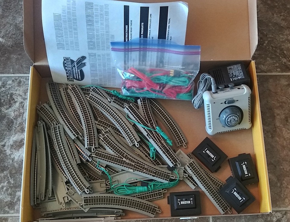 Bachman N Scale First Railroad Track Pack Kit W/Additional Tracks ...