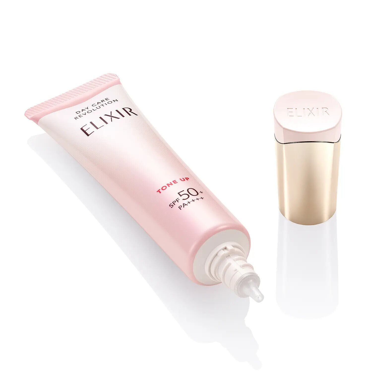 SHISEIDO ELIXIR Day Care Revolution TONE UP SP+ aa 35g Pink Sunscreen ...