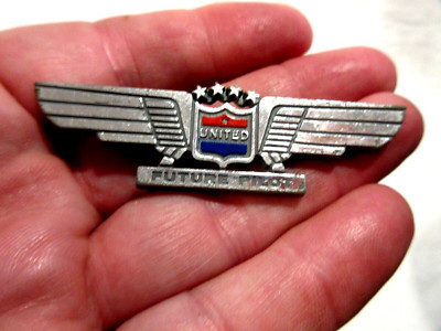 Vintage United Airlines Future Pilot Wings-Stoffel Seals | eBay