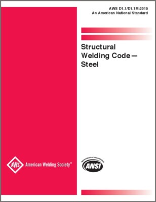 AWS D1.1/D1.1M:2015 Structural Welding Code Steel | eBay