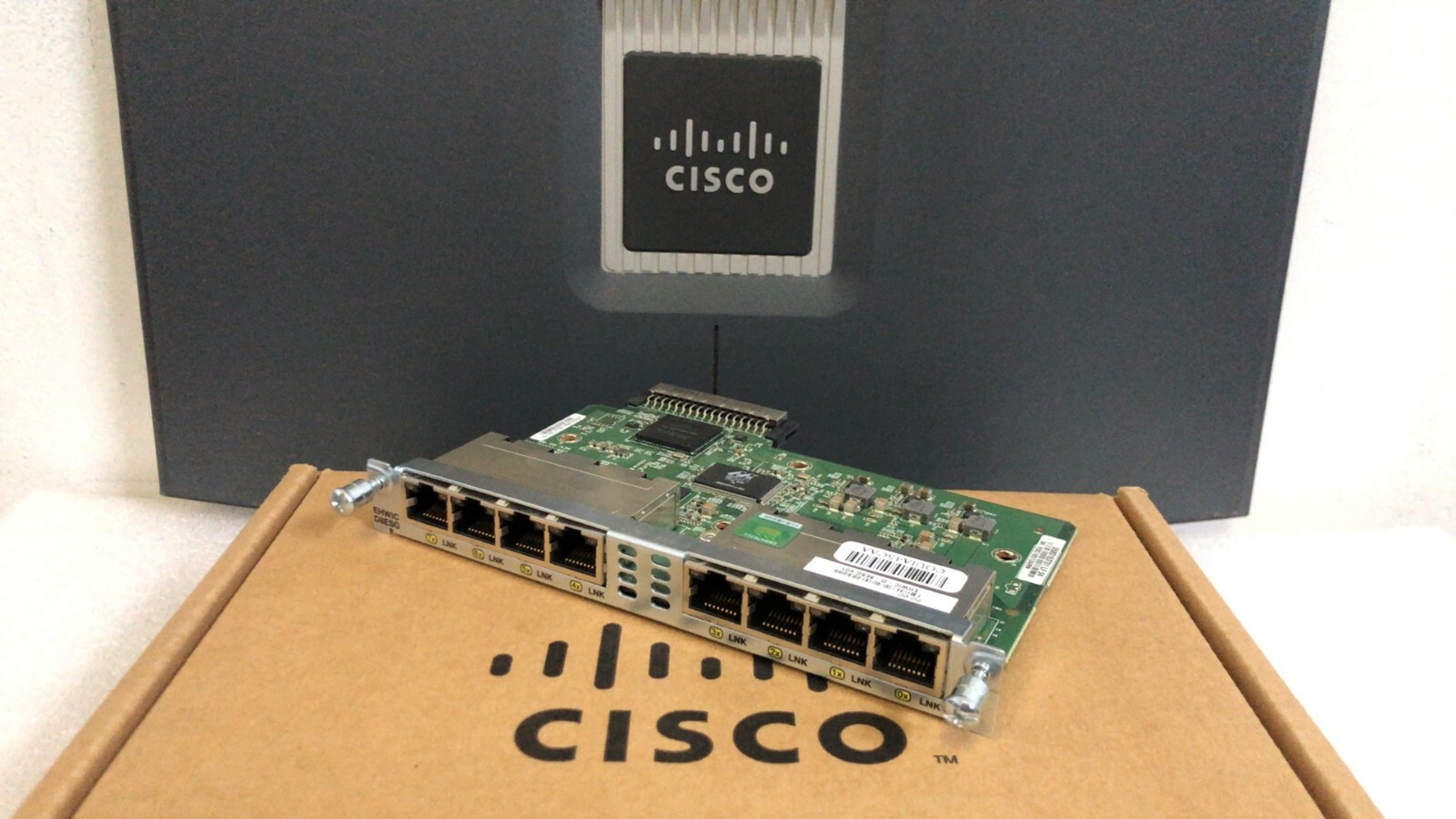 Cisco EHWIC-D-8ESG 8 Ports Gigabit Ethernet High-Speed WAN Interface ...