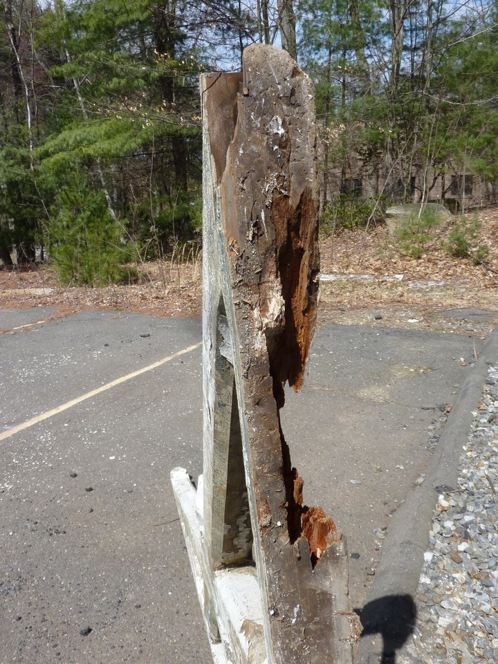 LARGE single railroad station DEPOT CORBEL bracket brace 94 x 63 x 3.75 ...