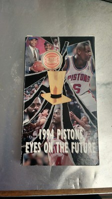 1994 Detroit Pistons Video Eyes On The Future VHS TAPE (Rare) | eBay