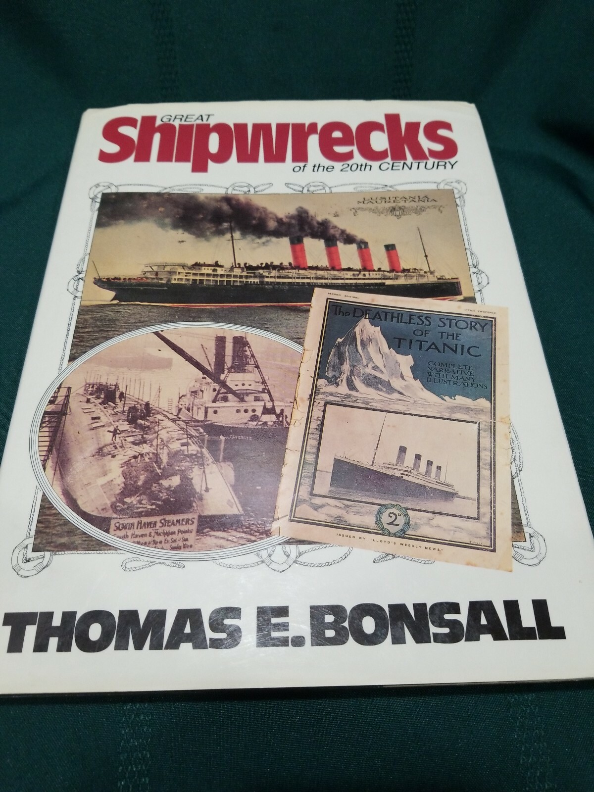 Great Shipwrecks Of The 20th Century By Thomas E Bonsall, Hardcover | eBay