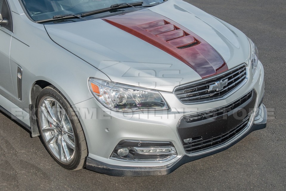 For 13-15 Chevrolet SS Performance Package Carbon Fibe Front Bumper Lip ...