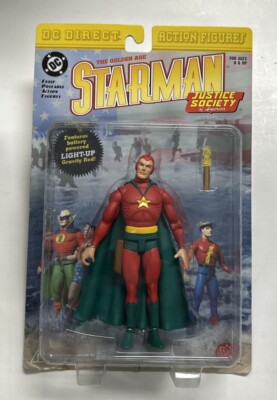 DC Direct Justice Society Of America Golden Age STARMAN Action Figure ...