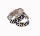Sterling Silver Kabbalah Hebrew Ring Star Of David Evil Eye Protection ...