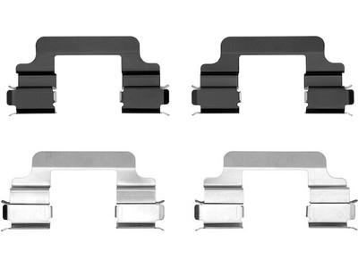 Brake Hardware Kit For SLK280 C230 C240 C280 C320 C350 CLK320 CLK350 ...