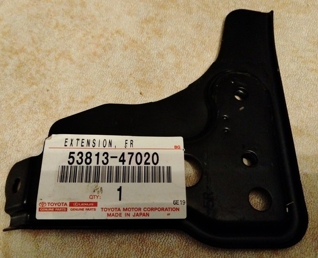 Toyota OEM Fender Front Panel Extension Right 5381347020 for sale ...