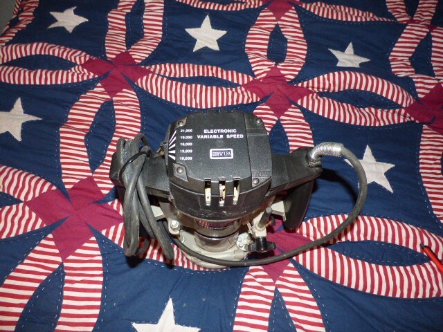 Porter Cable 7539 3-1/4HP Variable Speed Plunge Router USA Made | eBay