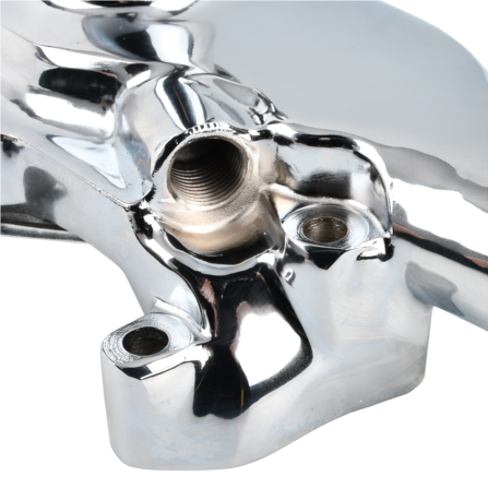 Chrome SWP Water Pump High Volume for SBC Chevy 283 305 350 Short Water ...