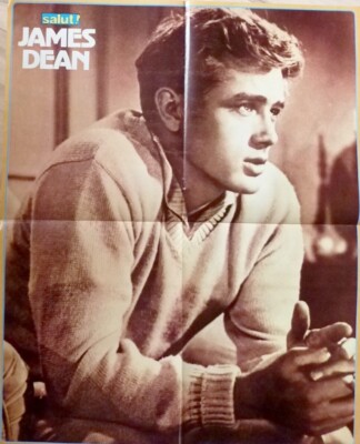 JAMES DEAN = 4 PAGES 1980 POSTER / French CLIPPING | eBay