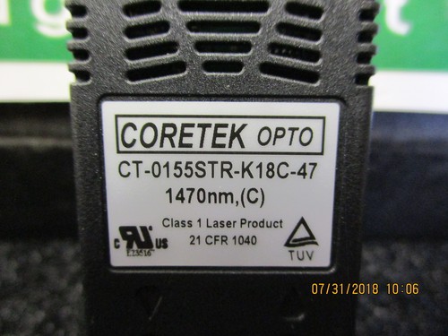 CT-0155TTR-C18C Coretek Opto Optical Transceiver BRAND NEW! | eBay
