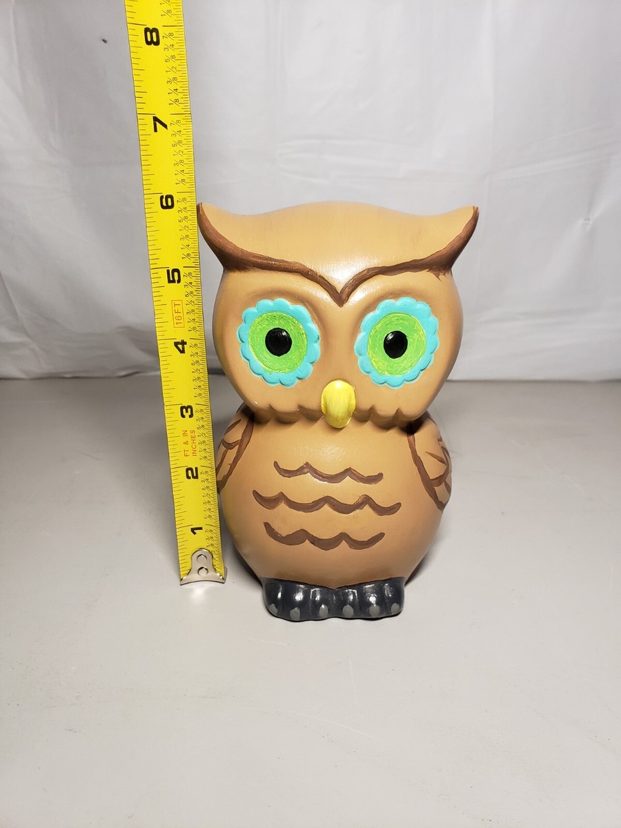 Ceramic Owl Bank