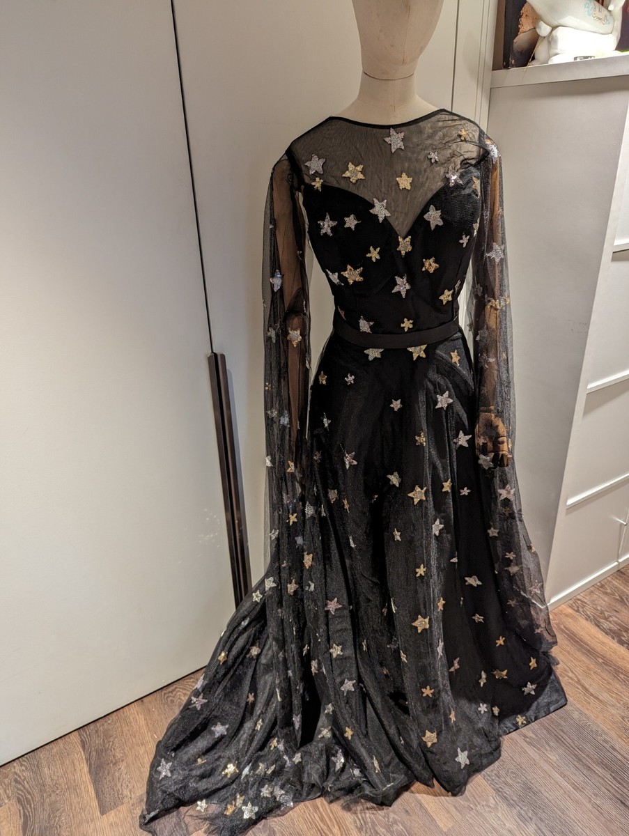 Black celestial wedding dress 60 photos - Astyledwedding.com