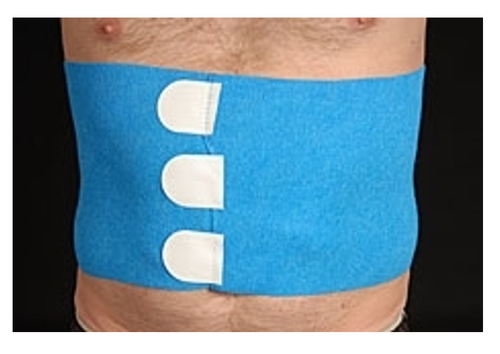 Tapeless Reusable Non-Adhesive Torso Wound Dressing Holder Medium 31-42 ...