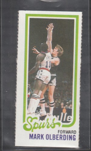 MARK OLBERDING 1980-81 Topps #210 San Antonio Spurs Separated | eBay