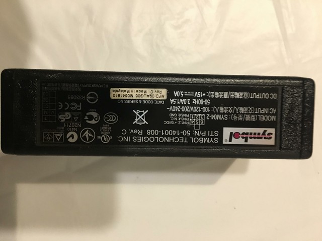 Symbol Motorola Zebra Mc9090 4 Slot Battery Charging Dock Sac9000-4000 ...