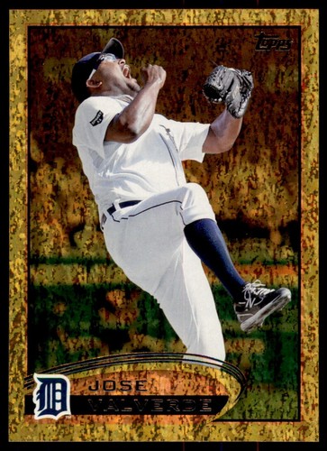 2012 Topps Gold Sparkle #564 Jose Valverde Detroit Tigers | eBay