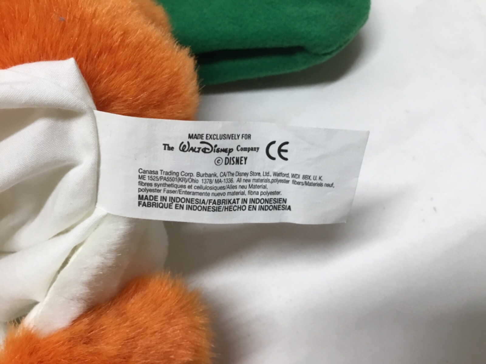 Tigger Christmas Stocking Disney Winnie The Pooh Green Plush Stocking ...