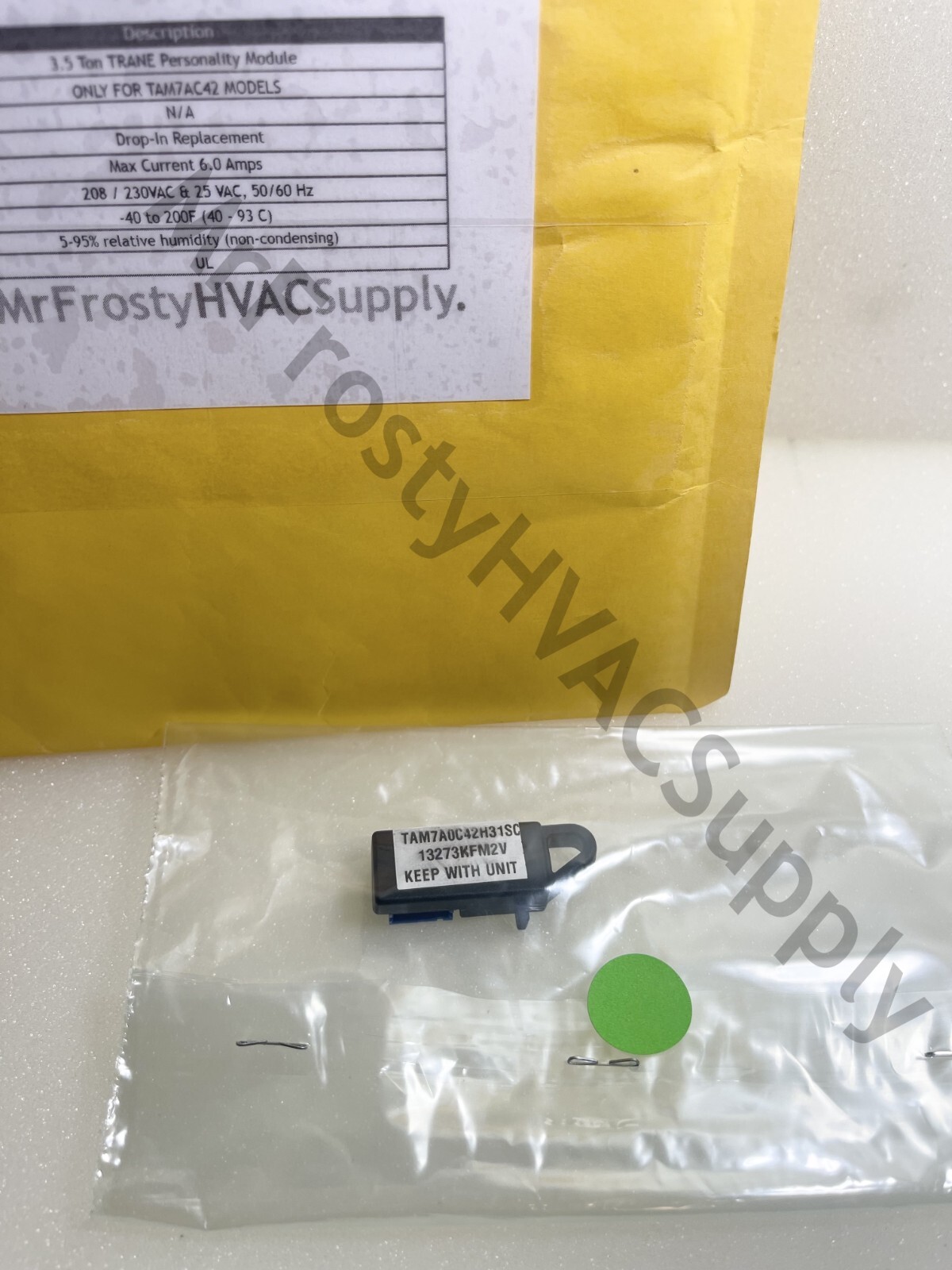 Trane Personality Module TAM8A0C36V31CBB D342635P02 for sale online | eBay