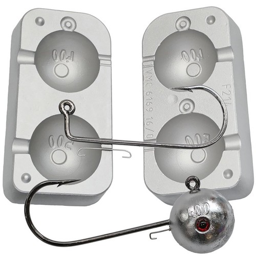 Round Jig Head Mold 400-500g Fishing jig Aluminum Mold | eBay