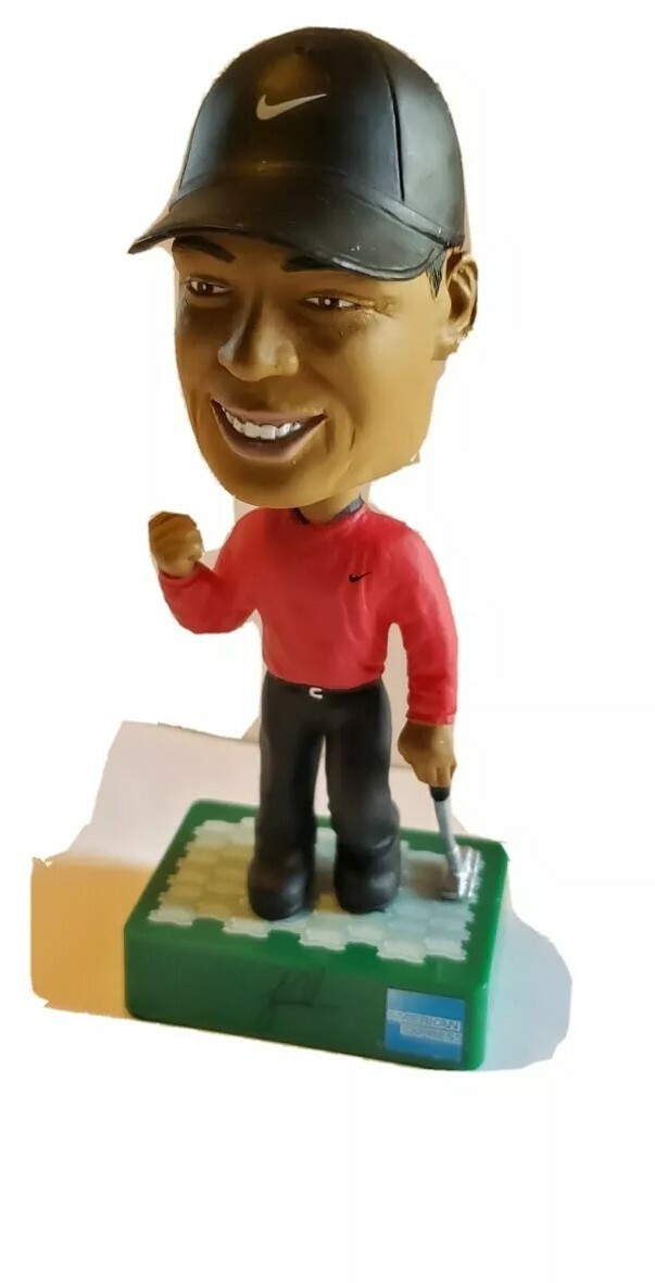 TIGER WOODS Golf Bobblehead 2003 Upper Deck Collectible 4.5" | eBay