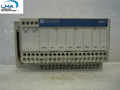 TELEMECANIQUE ABE7-CPA03 ANALOG INTERFACE MODULE BASE 8-CHANNEL ...