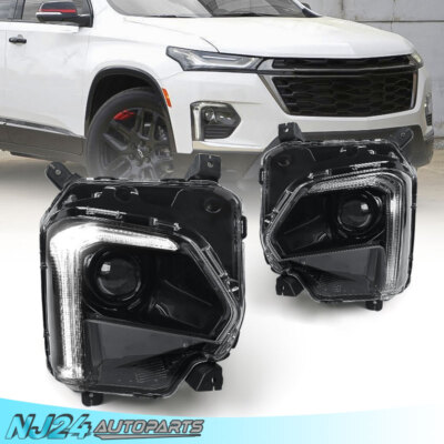 For 2022-2023 Chevy Traverse Headlights LED DRL Projector Assembly W ...