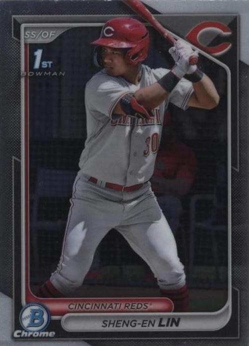 2024 Bowman Chrome - Prospects Sheng-En Lin #BCP-155 (RC) for sale ...